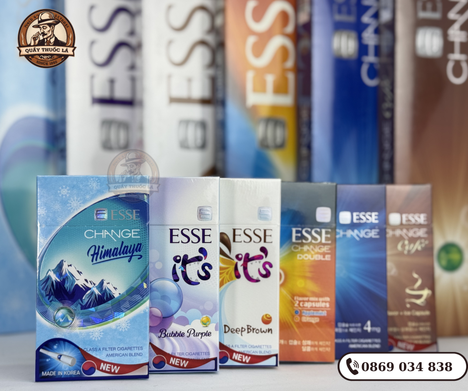 Top 6 Hương Vị Thuốc Lá ESSE Thơm Nhất ? - Quầy Thuốc Lá