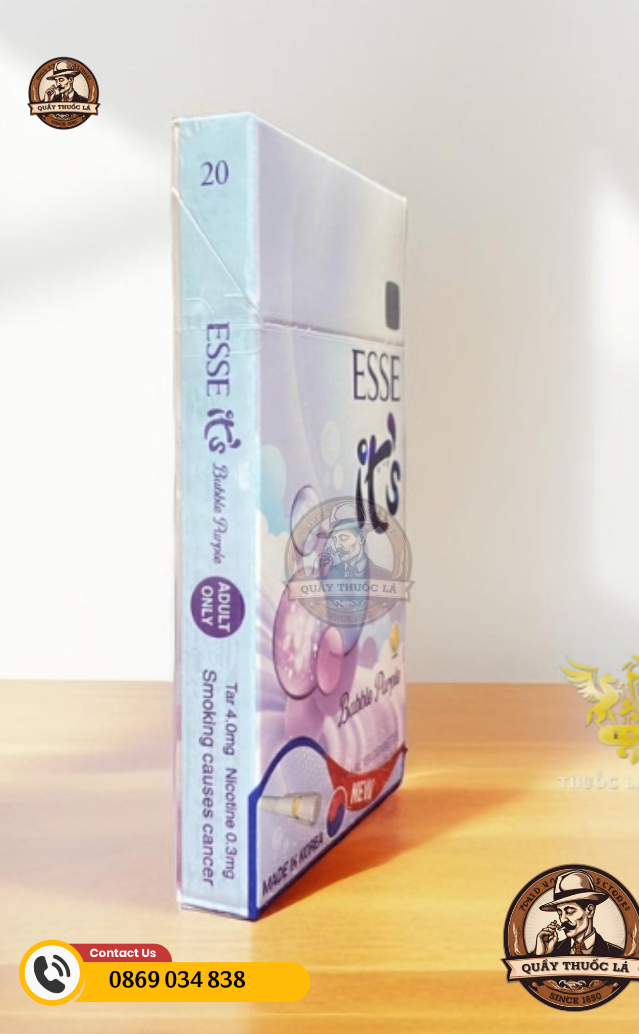 ESSE ITS BUBBLE PURLE (NHO SỮA TÍM ) - Quầy Thuốc Lá