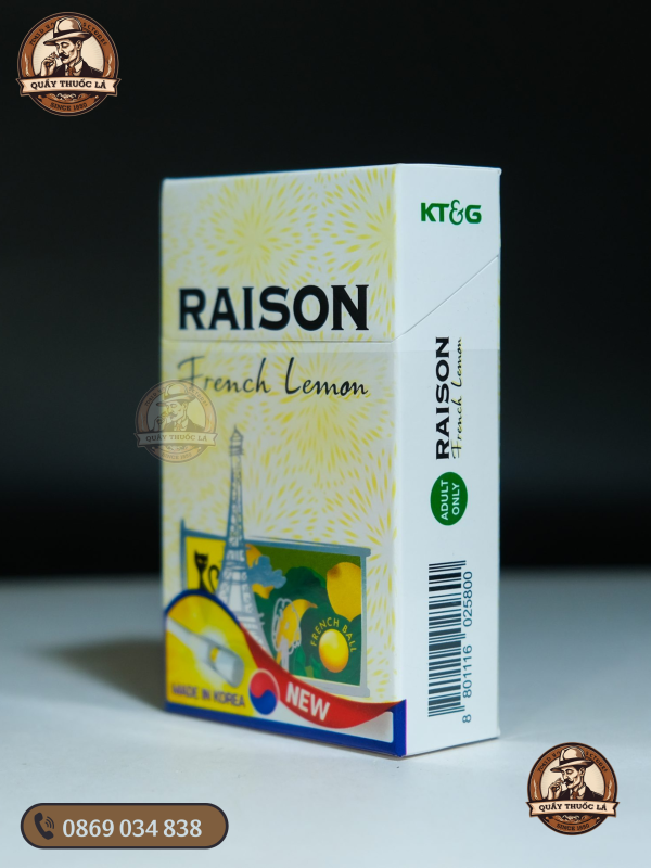 RAISON FRENCH LEMON ( CHANH PHÁP) - Quầy Thuốc Lá